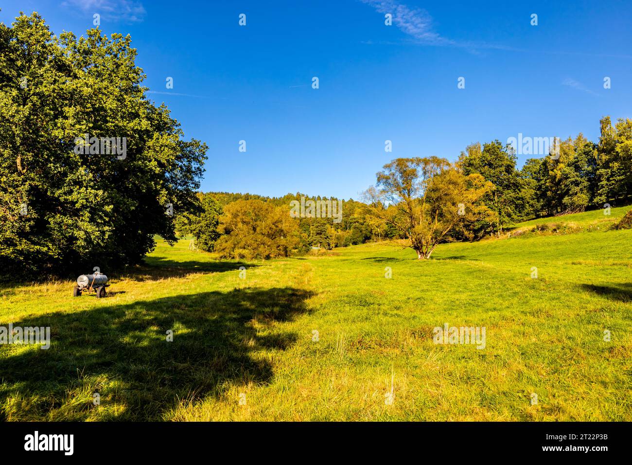 Autumn cycle tour on the high trail of the Thuringian Forest via ...