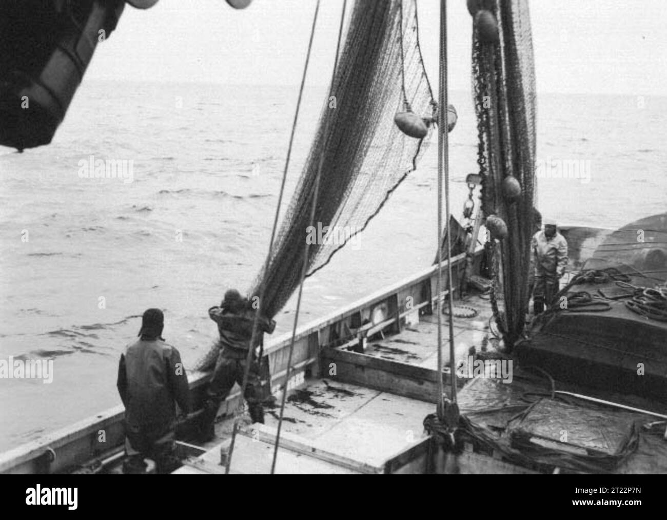 Bering sea fishing Black and White Stock Photos & Images - Alamy