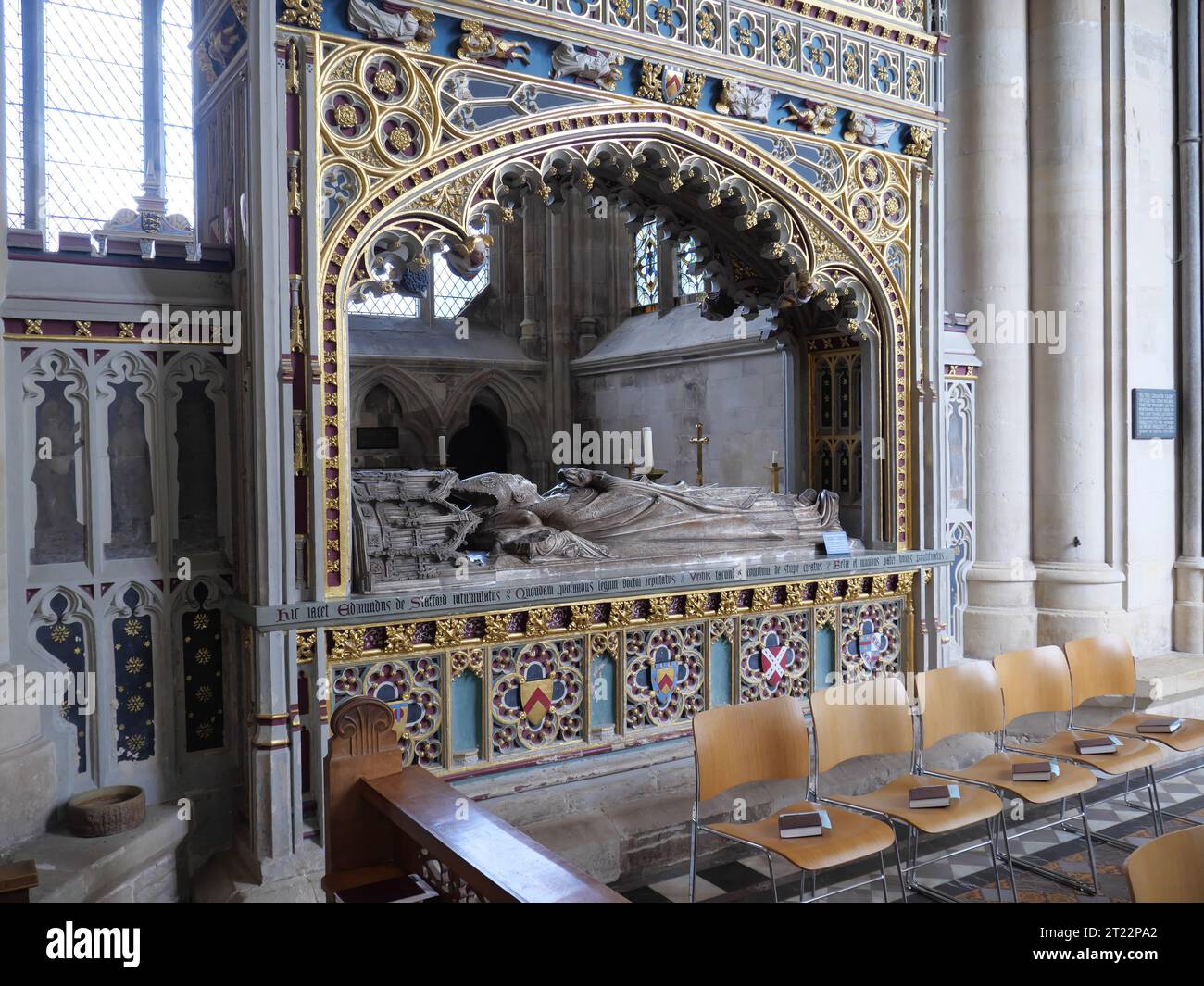Historic tomb in Winchester The Cathedral Church of The Holy and ...