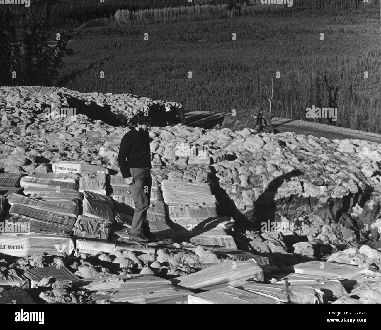 Melting permafrost alaska Black and White Stock Photos & Images - Alamy