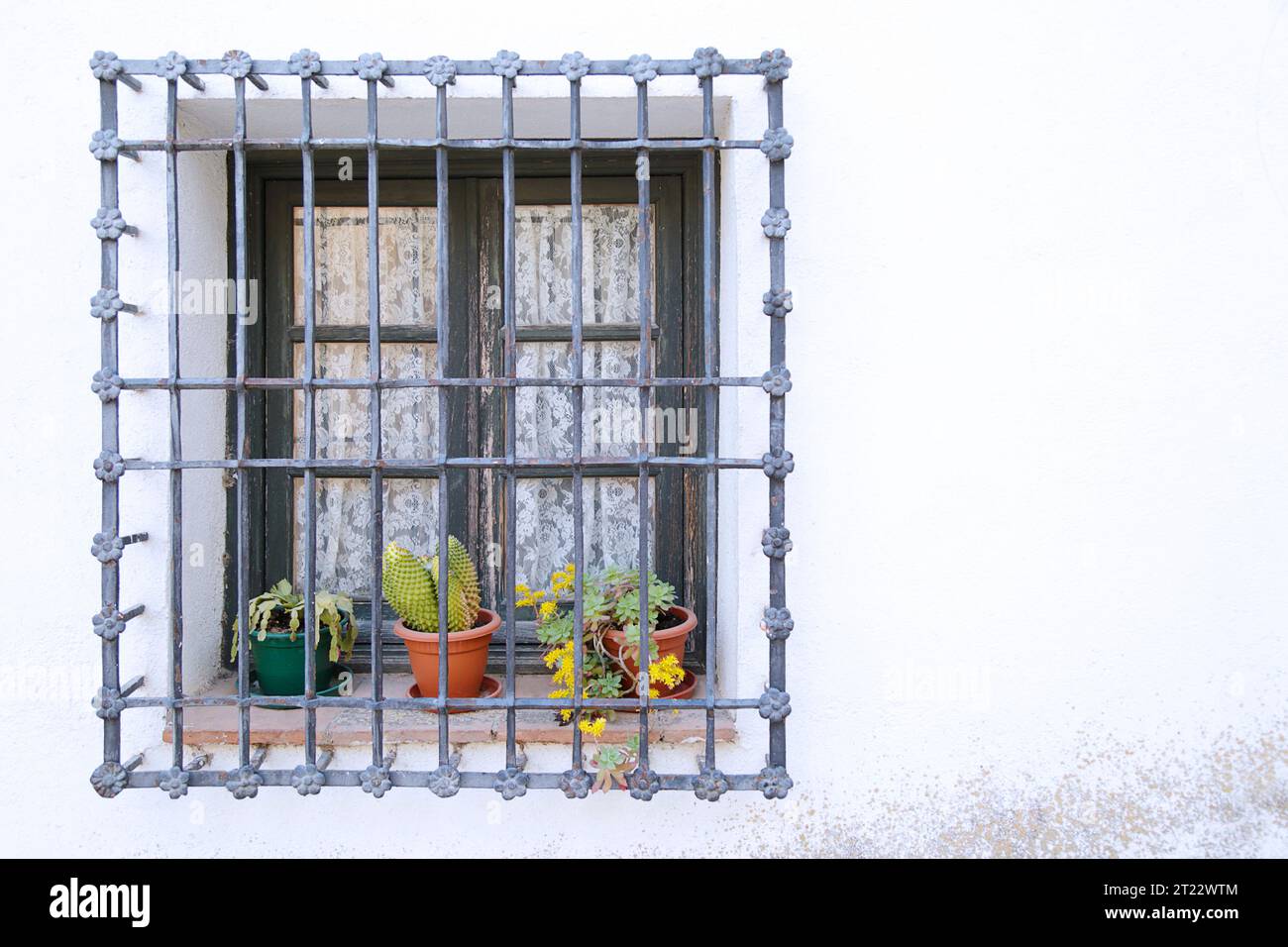 Old locked window lattice hi-res stock photography and images - Alamy
