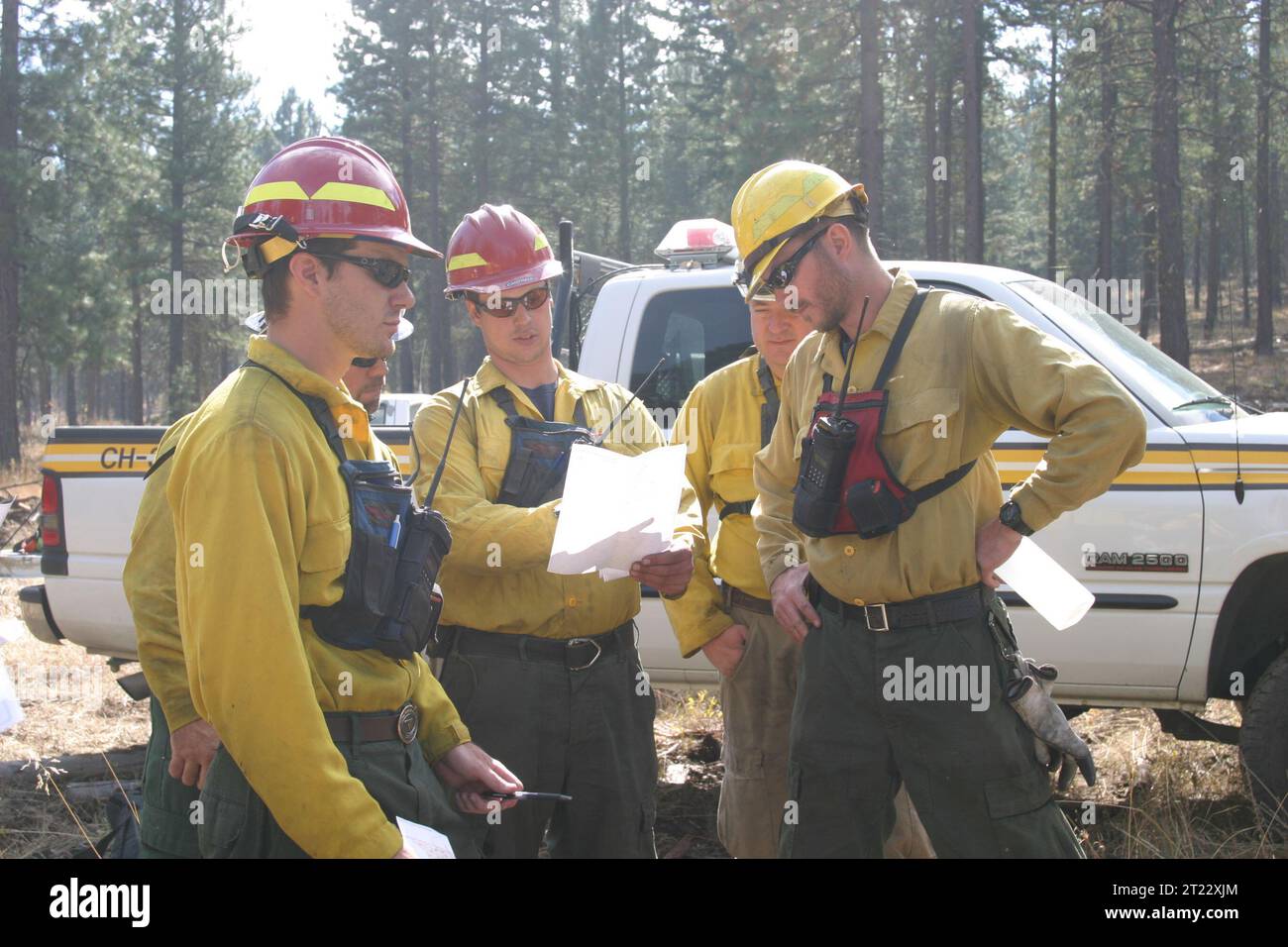 Creator: Swanson, Scott. Subjects: fire; prescribed fire; briefing ...