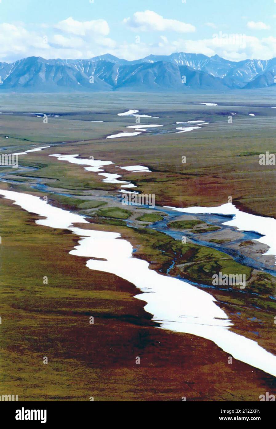 A view from the 1002 Area of the Arctic National Wildlife Refuge ...