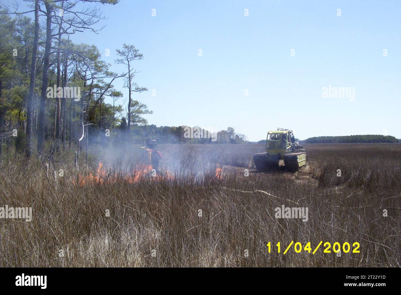 Creator: Gerald Vickers. Subjects: Prescribed burning; Prescribed ...