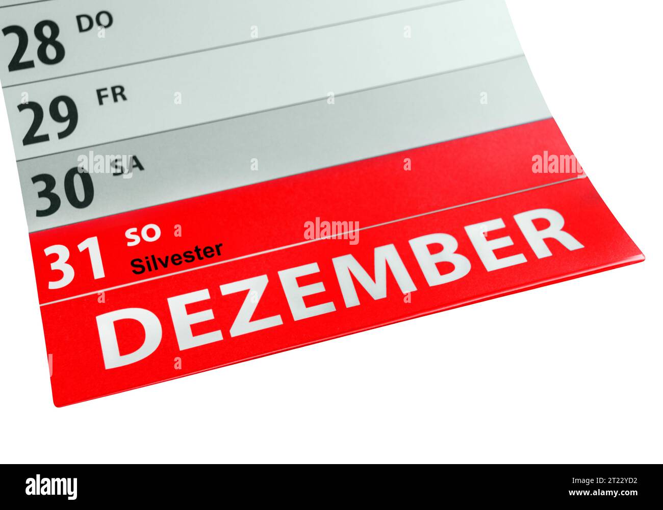 German calendar 2023 December 31 Sunday New Years Eve and Thursday ...