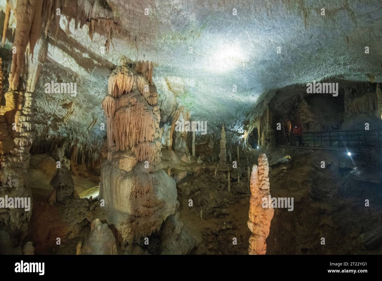 Postojna Cave (Postojnska Jama) interior. Slovenia Stock Photo - Alamy