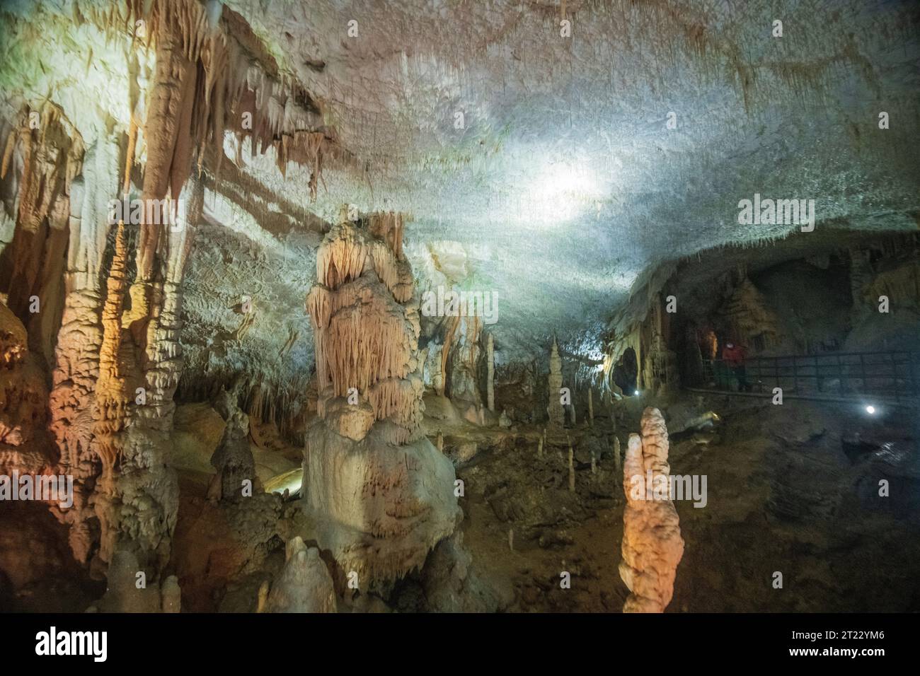Postojna Cave (Postojnska Jama) interior. Slovenia Stock Photo - Alamy