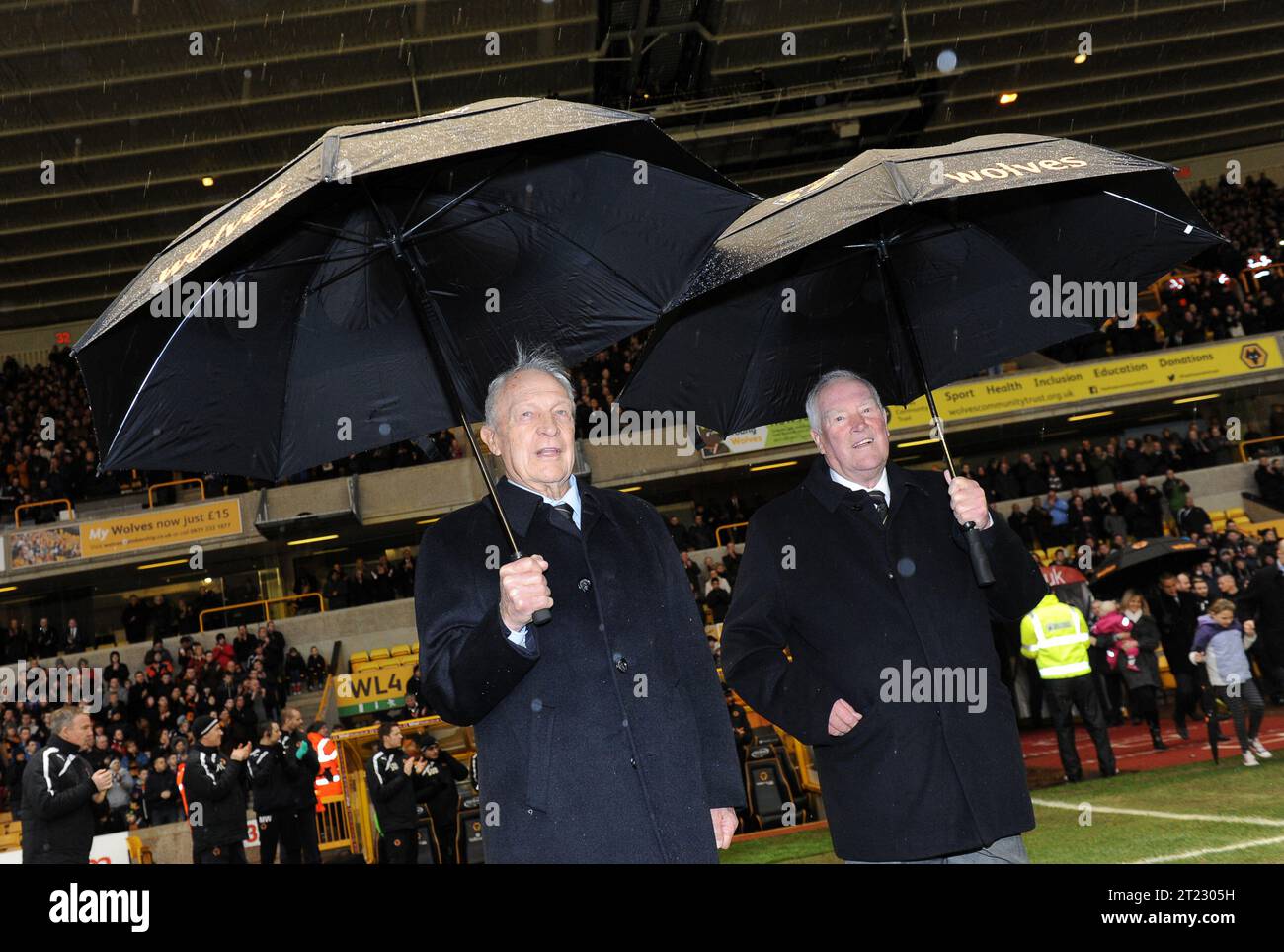 Former Wolverhampton Wanderers players Malcolm Finlayson and Ron ...
