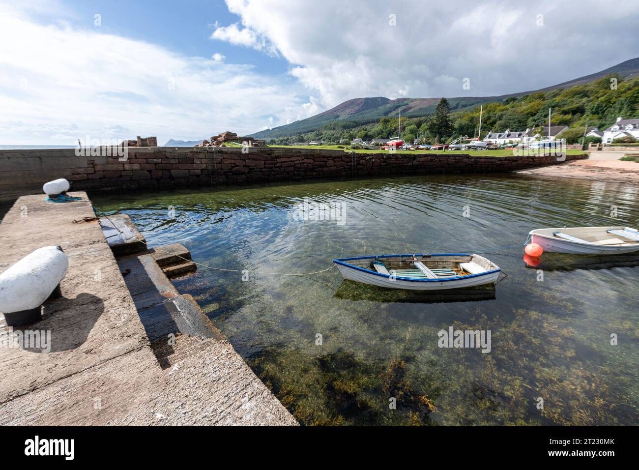 Sheep Harbour Cleats, Corrie, Isle Of Arran, Firth of Clyde, Scotland ...
