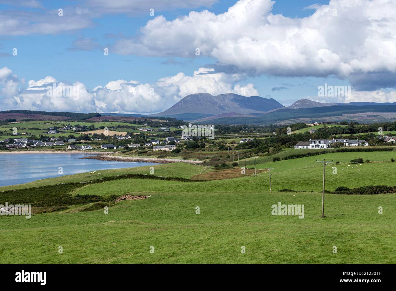 Blackwaterfoot, Isle Of Arran, Firth of Clyde, Scotland, UK Stock Photo ...