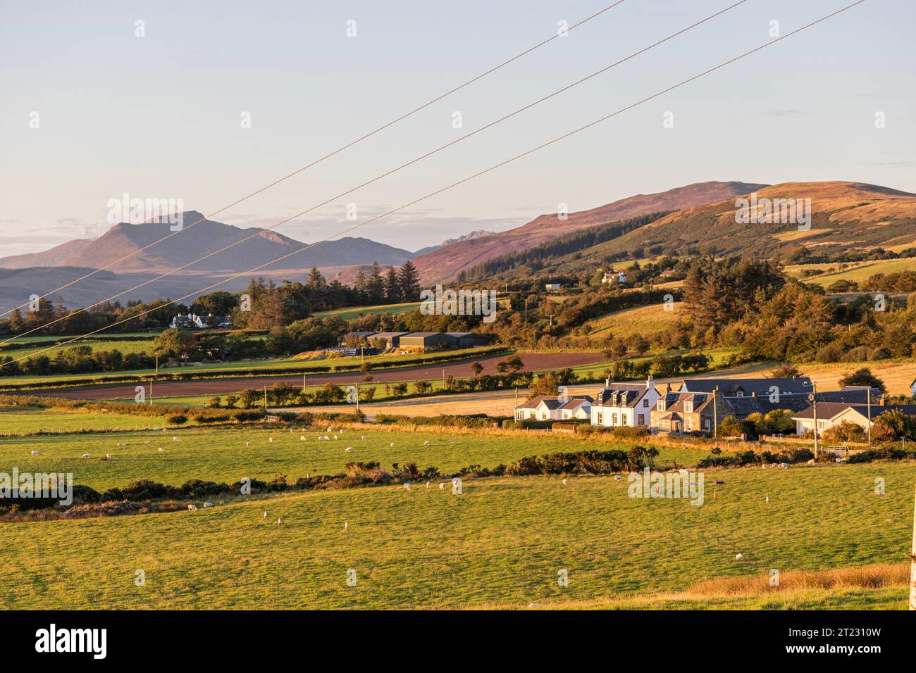 Blackwaterfoot, Isle Of Arran, Firth of Clyde, Scotland, UK Stock Photo ...