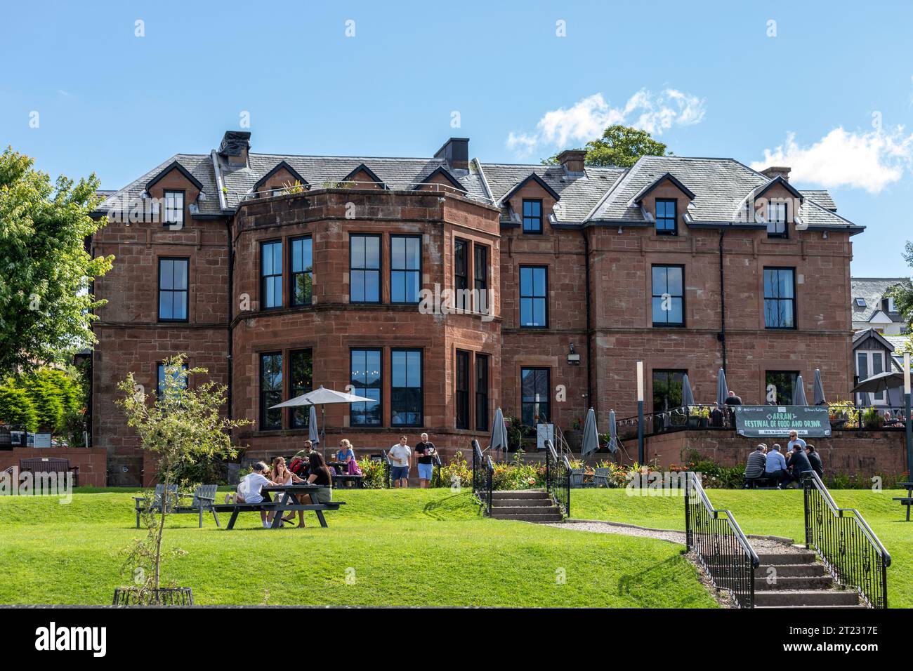 The Douglas Hotel, Isle Of Arran, Firth of Clyde, Scotland, UK Stock ...