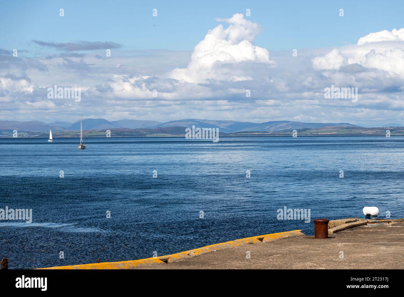 Sheep Harbour Cleat, Corrie, Isle Of Arran, Firth of Clyde, Scotland ...