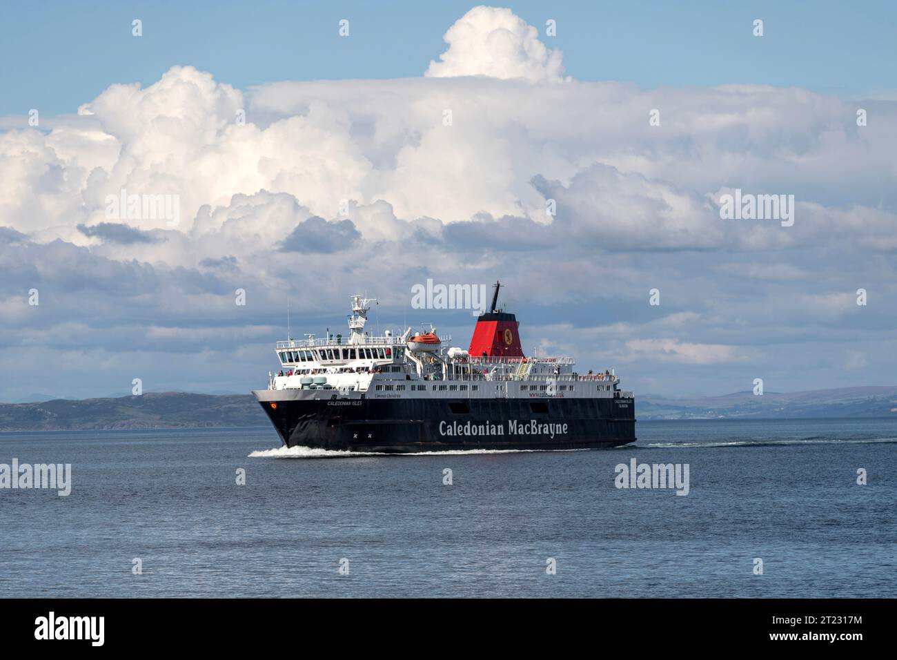 MV Caledonian Isles in pier, Caledonian MacBrayne pier, Isle Of Arran ...