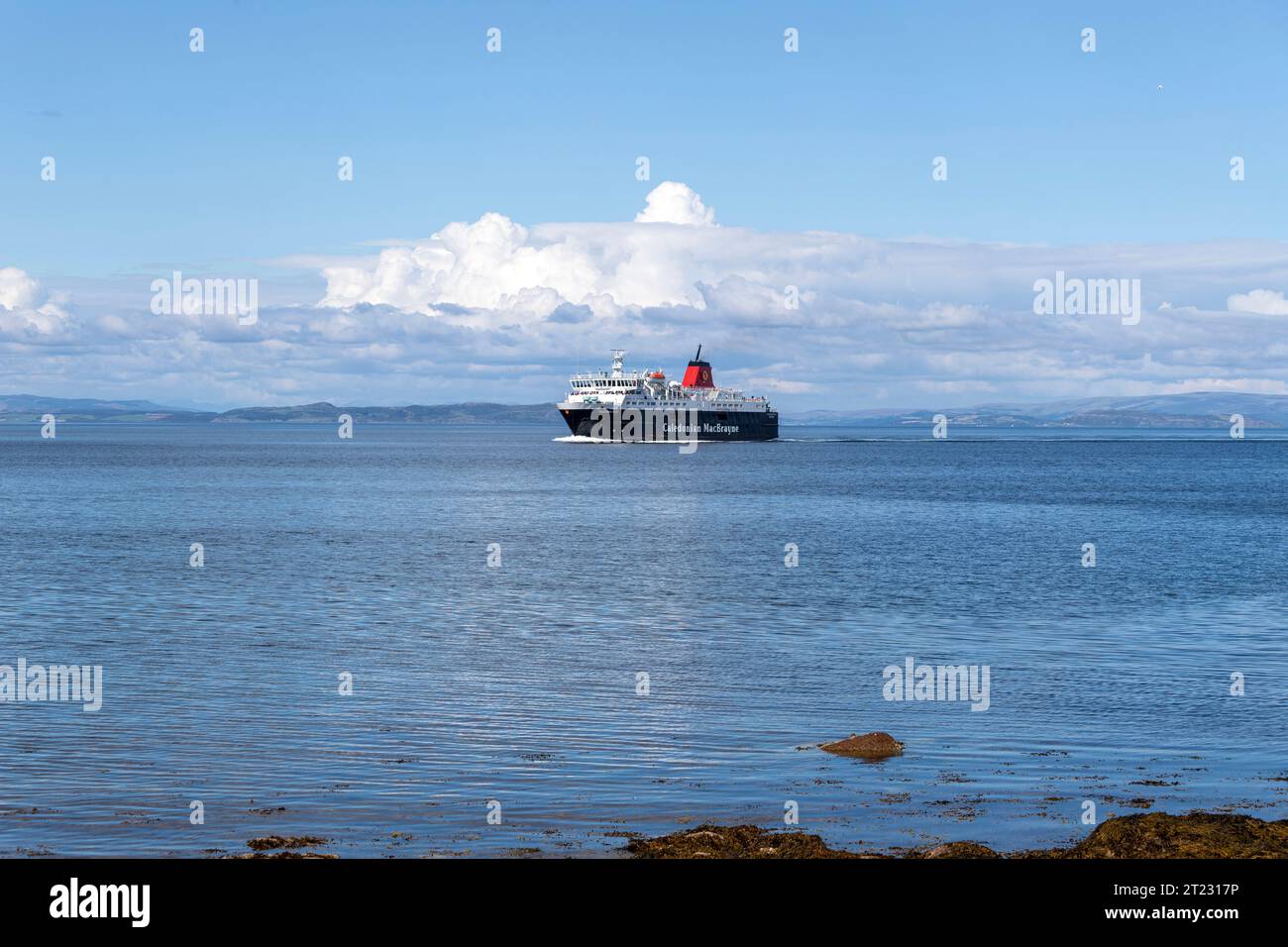 MV Caledonian Isles in pier, Caledonian MacBrayne pier, Isle Of Arran ...