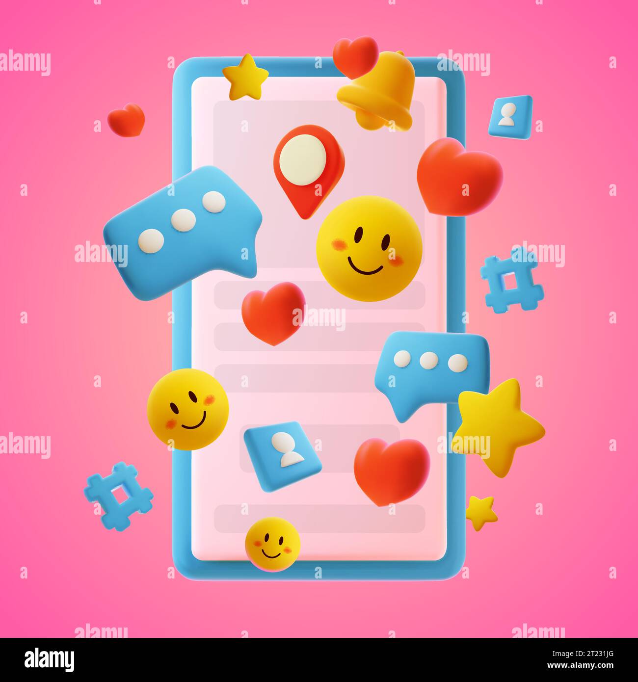 Emoji icons flying Stock Vector Images - Alamy