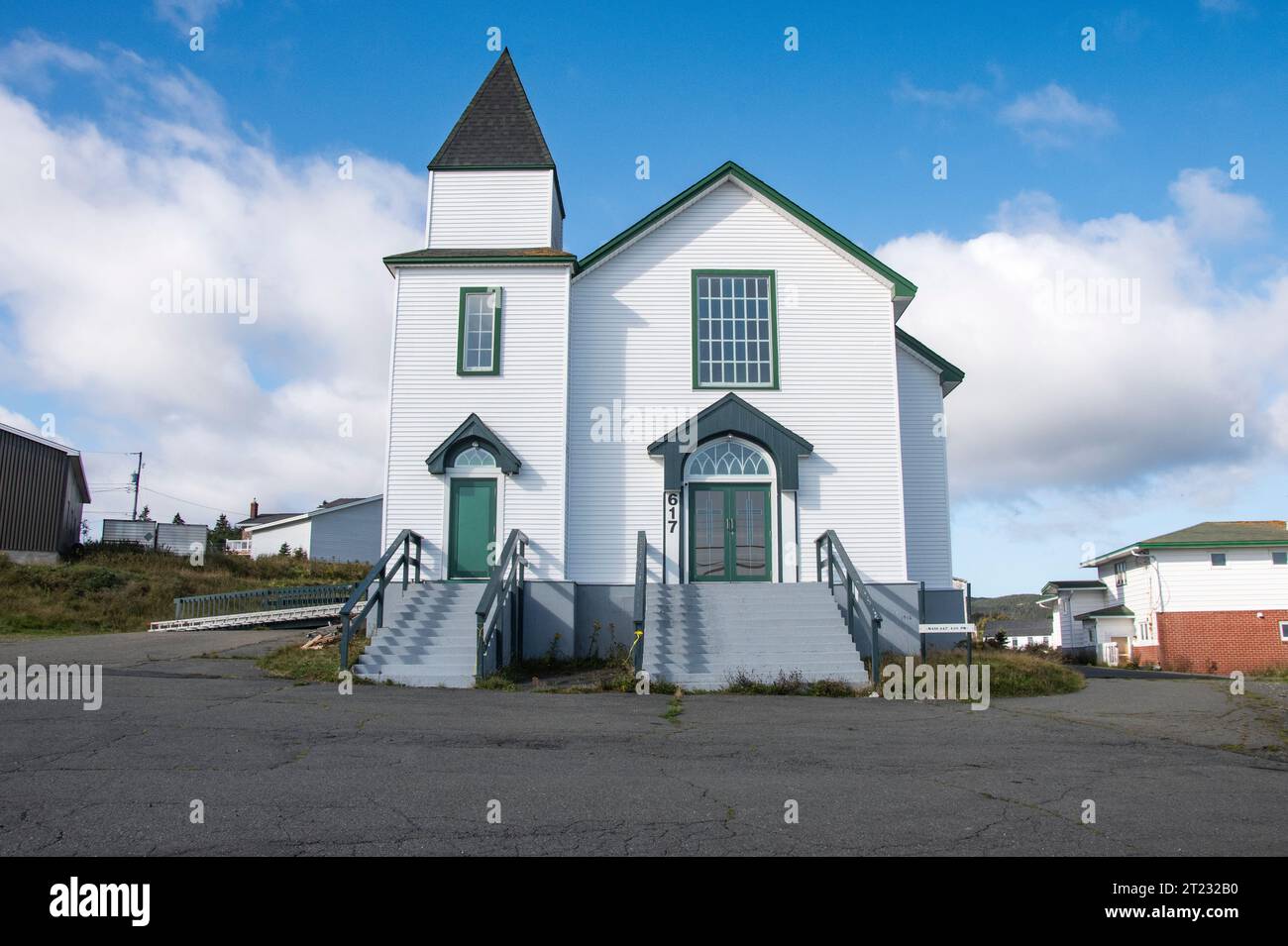 St. Agnes' Church in Pouch Cove, Newfoundland & Labrador, Canada Stock ...