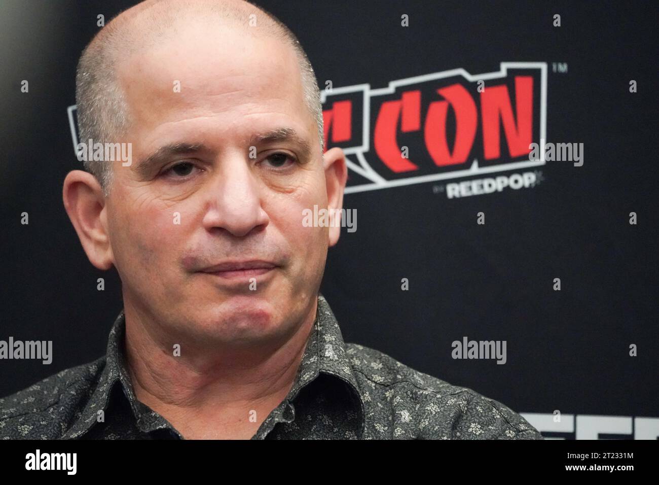 New York, New York, USA. 12th Oct, 2023. DAVID ZABEL speaks at The ...