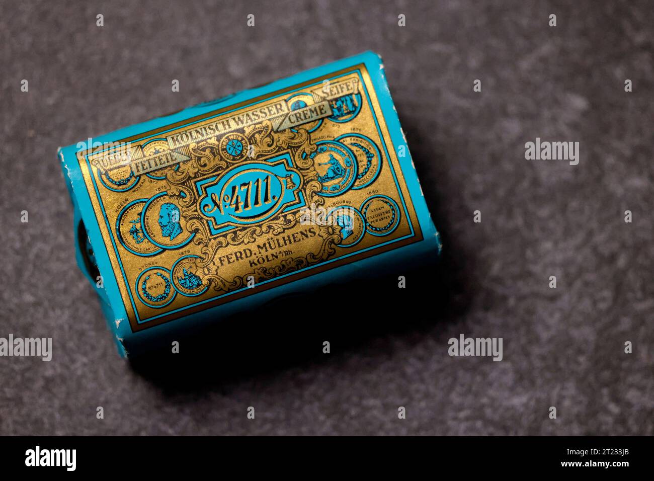 Ein Vintage-Produkt von 4711 Creme Seife mit dem Logo von 4711 ...