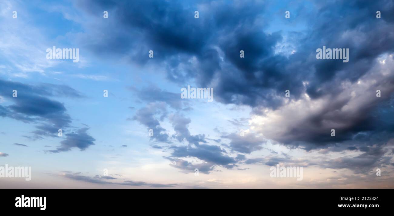 Summer sky. Tropical clear background Stock Photo - Alamy