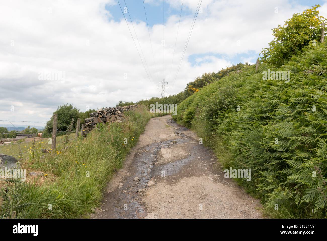 Beautiful hills around Greater Manchester Stock Photo - Alamy