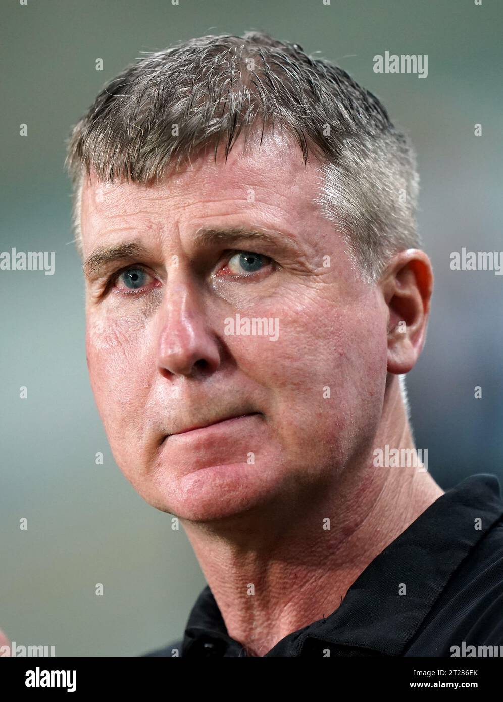 Republic of Ireland manager Stephen Kenny during the UEFA Euro 2024 ...