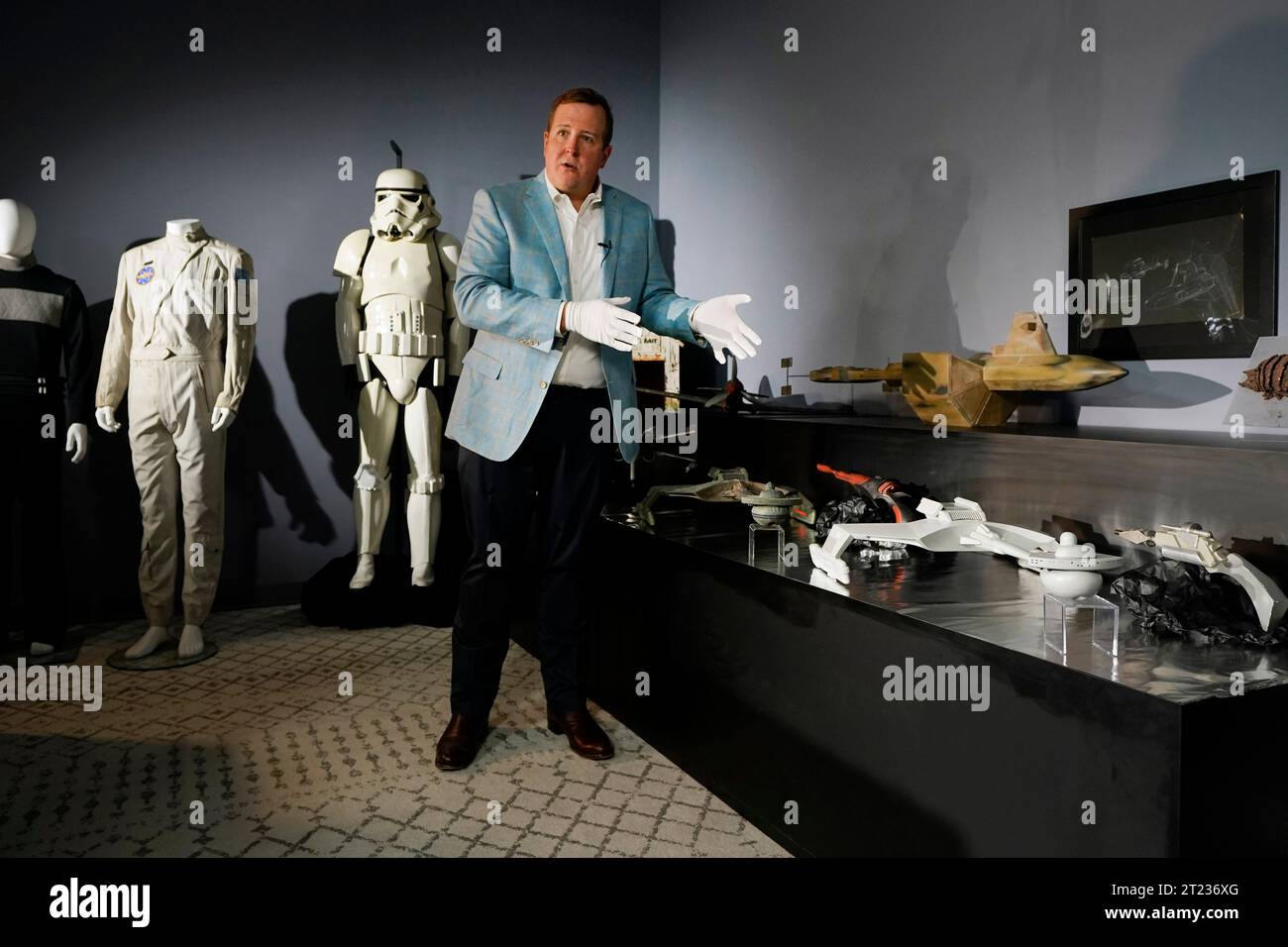 FILE - Joshua Benesh, Heritage Auction's chief strategy officer, talks ...