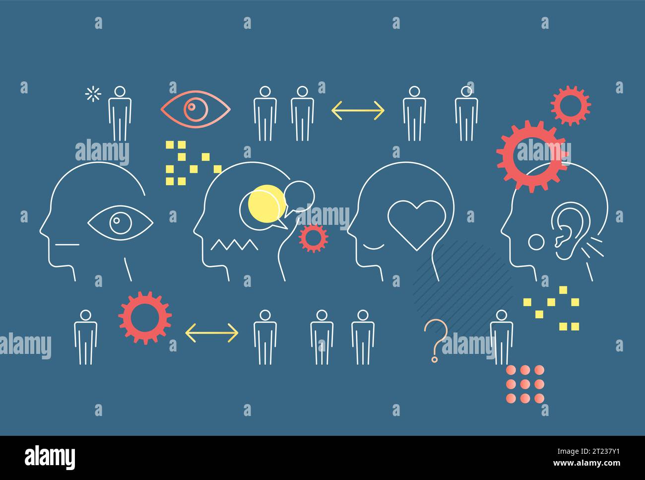 Communication styles infographic hi-res stock photography and images ...