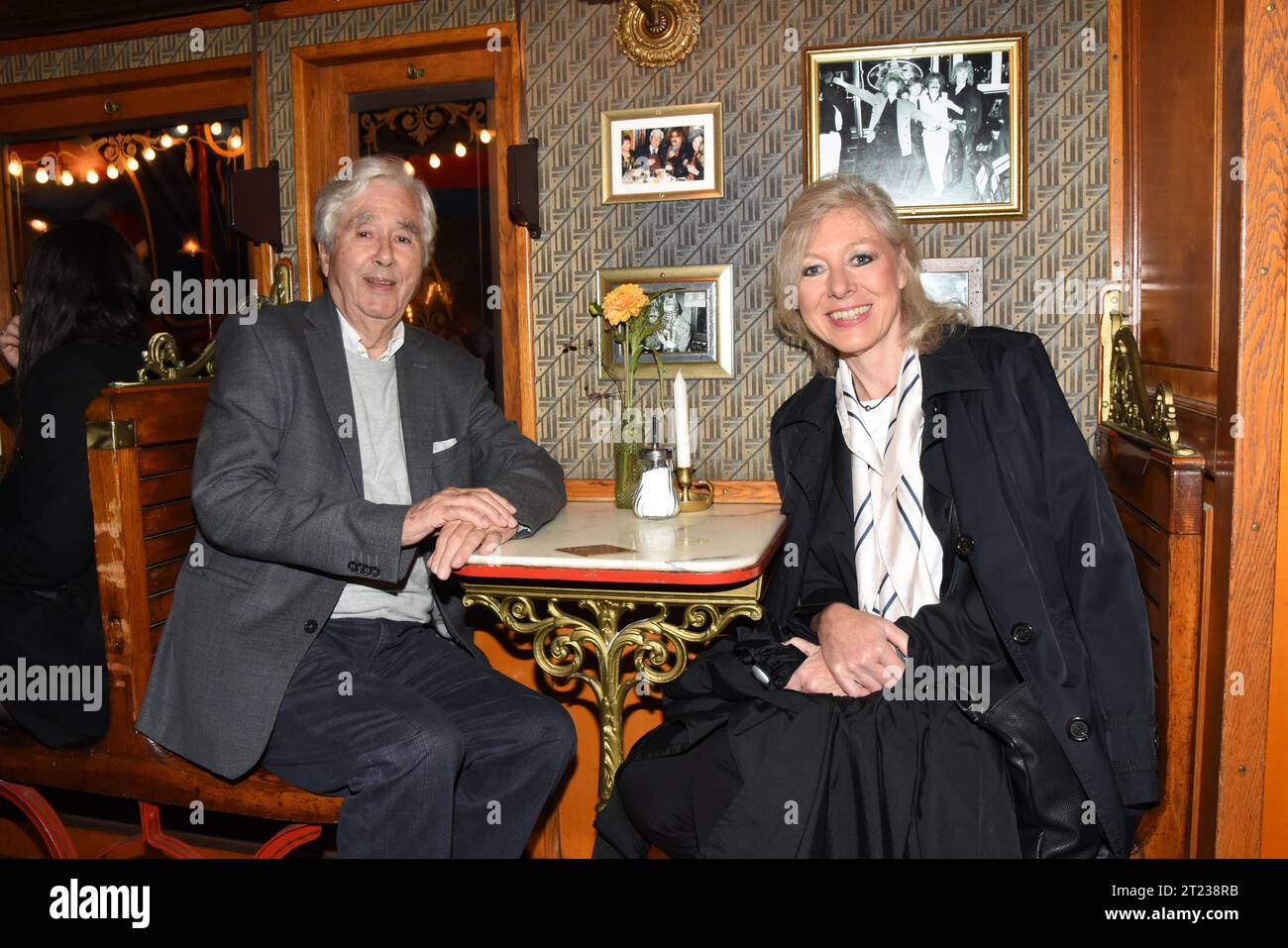 Prof Dr Fritz Scherer FCBayern Expraesident Claudia Ide-Scherer ...