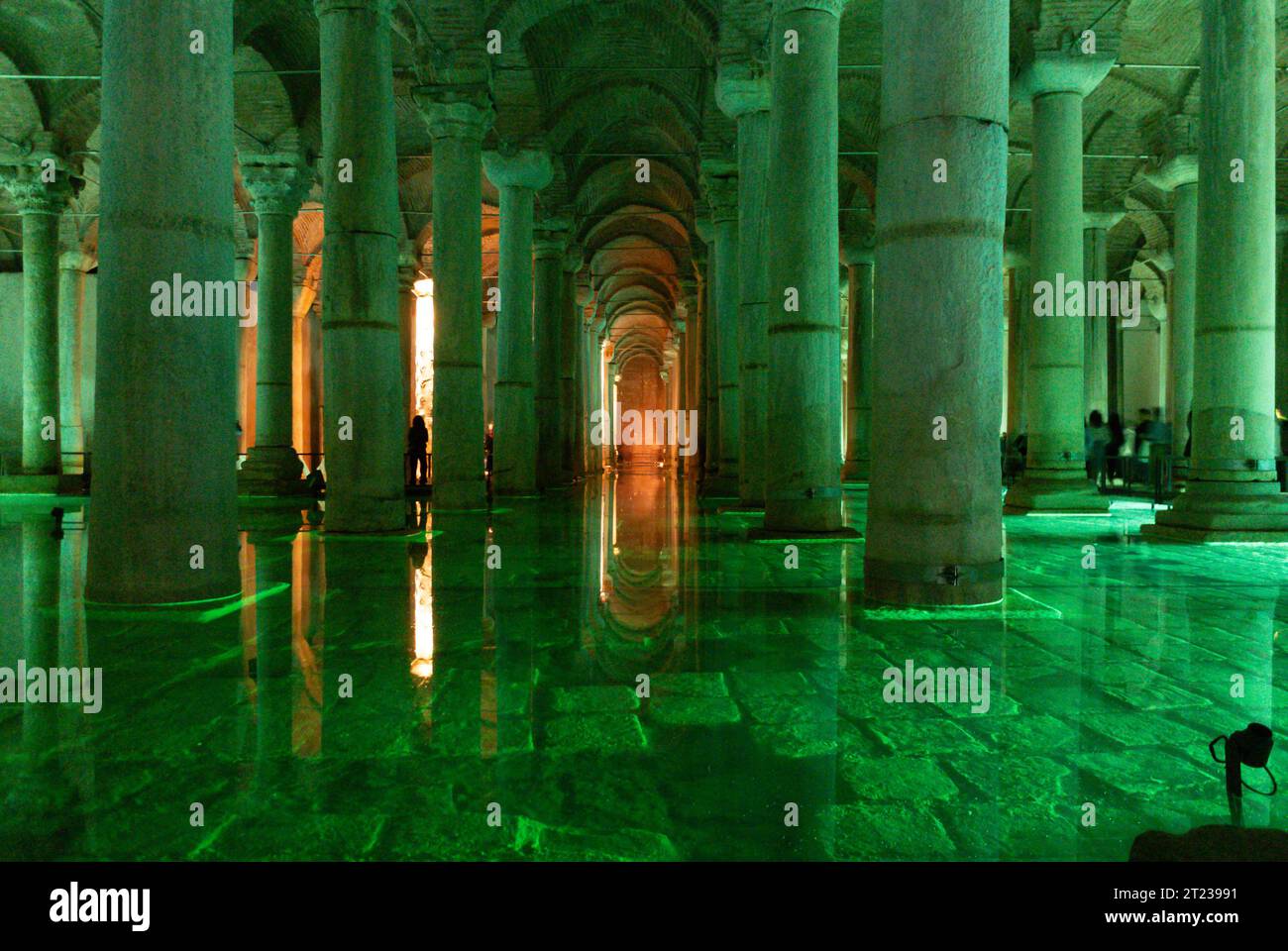 Istanbul, Turkey, The Basilica Cistern, or Cisterna Basilica is the ...