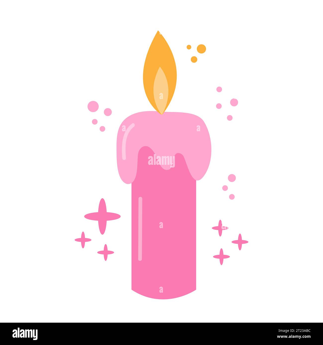 Candle cartoon hi-res stock photography and images - Alamy