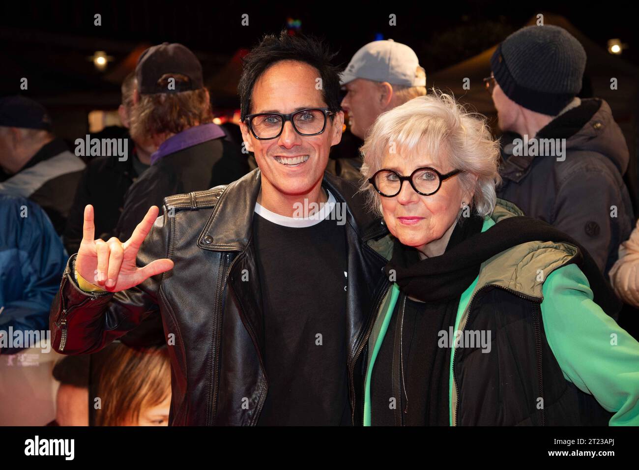 Andy BRINGS, Musiker, mit seiner Mutter Hildegard, Filmpremiere ...