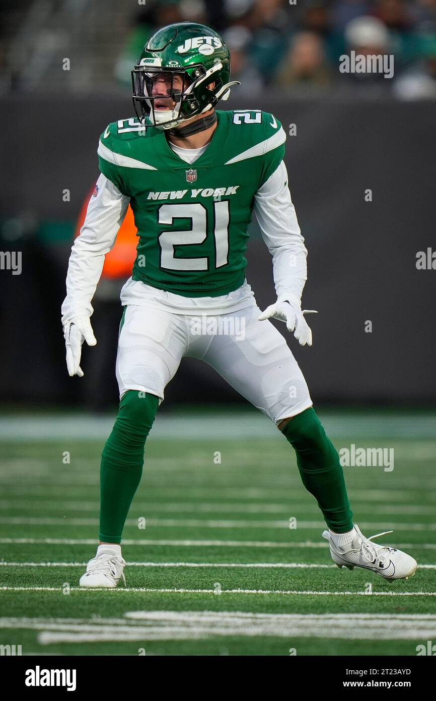 New York Jets safety Ashtyn Davis (21) during an NFL football game ...