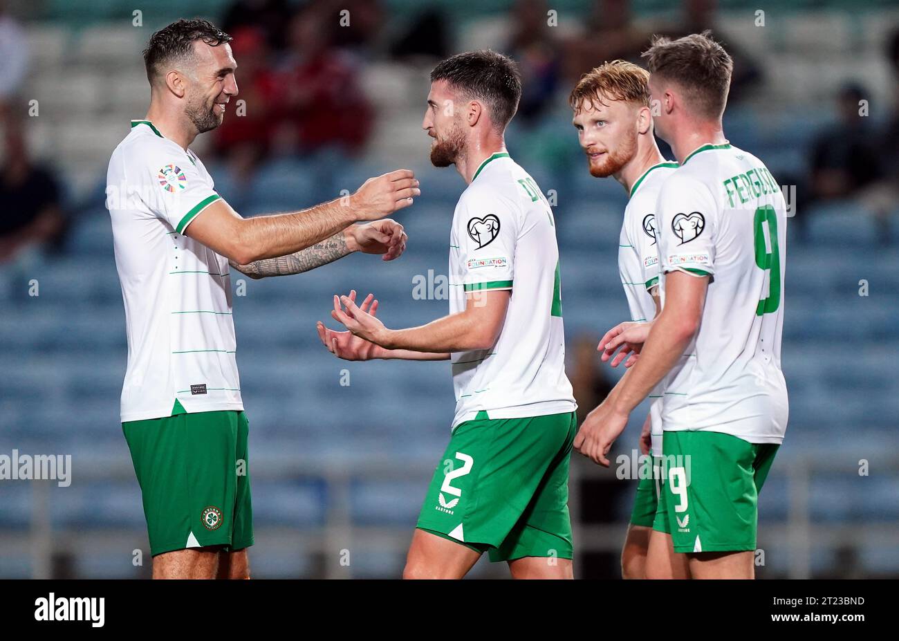 Republic of Ireland’s Matt Doherty celebrates scoring their side's ...