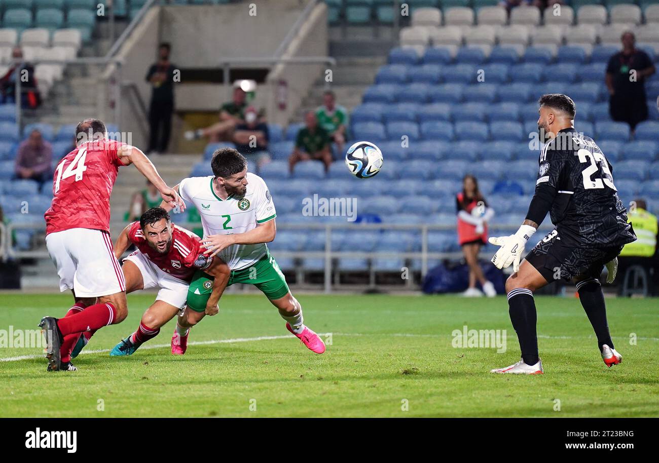 Republic of Ireland’s Matt Doherty scores their side's third goal of ...