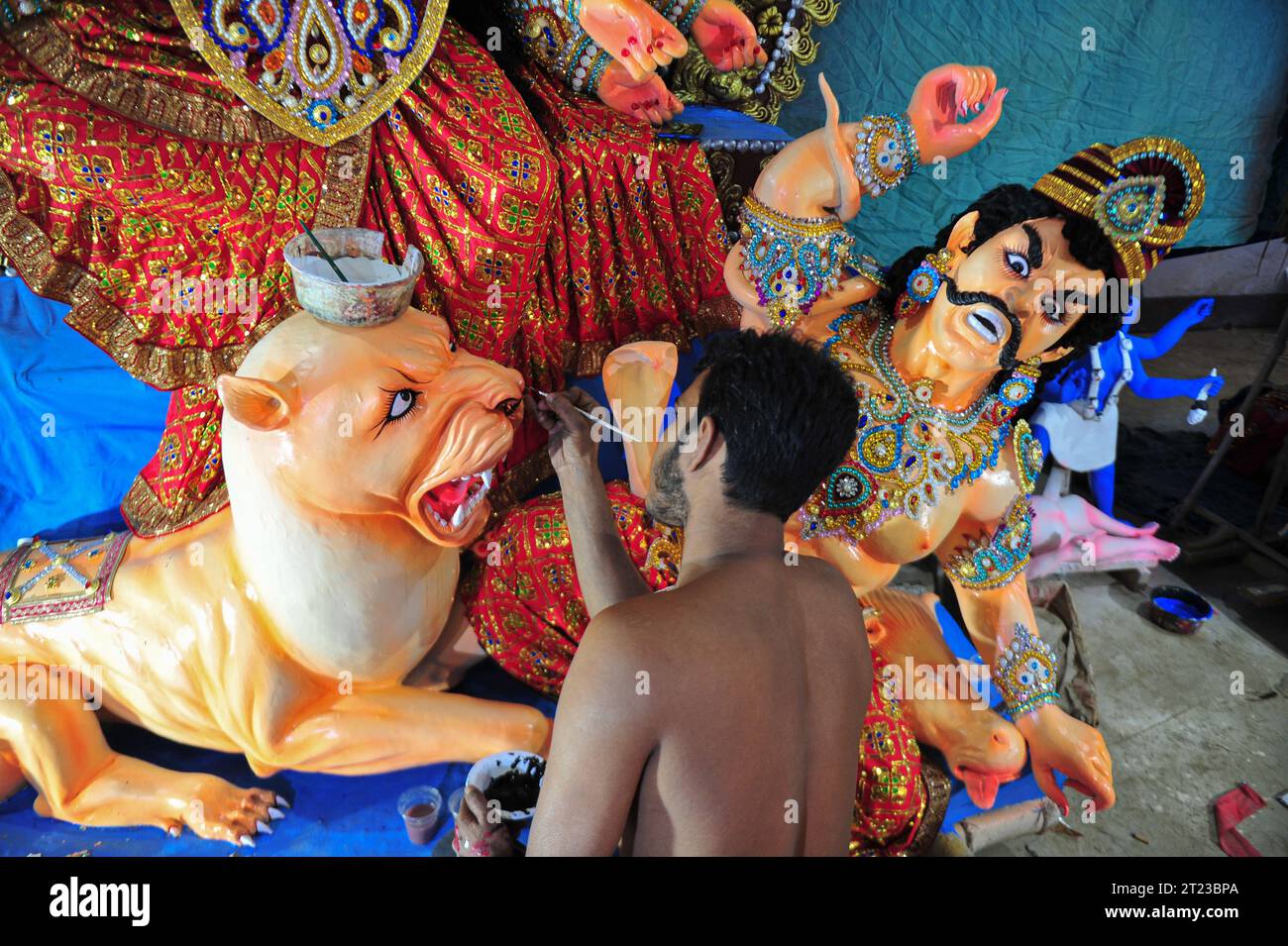 Sylhet, Bangladesh. 16 October 2023 Sylhet, Bangladesh: SAGOR PAUL, a ...