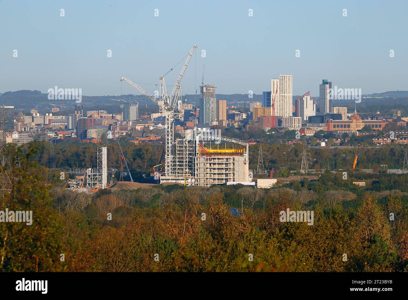 Enfinium energy from waste facility under construction at Skelton ...