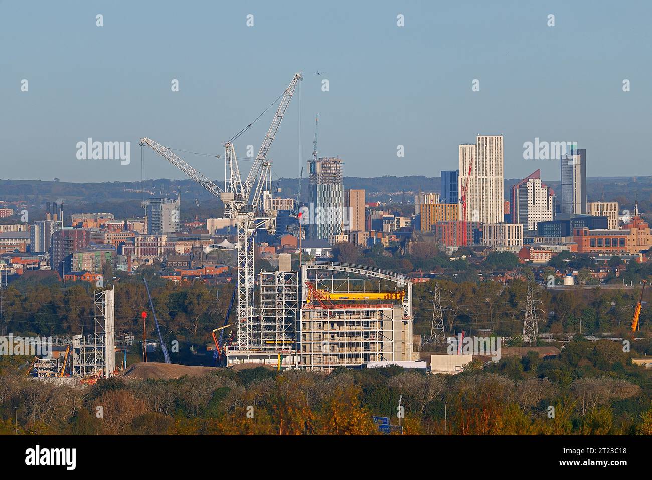 Enfinium energy from waste facility under construction at Skelton ...