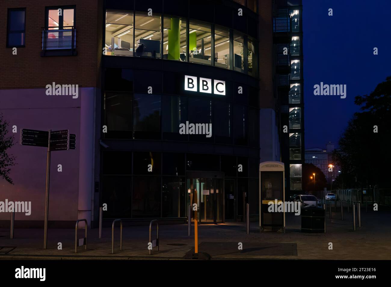 BBC Look North Offices, Hull, East Yorkshire, UK. BBC local radio Stock ...
