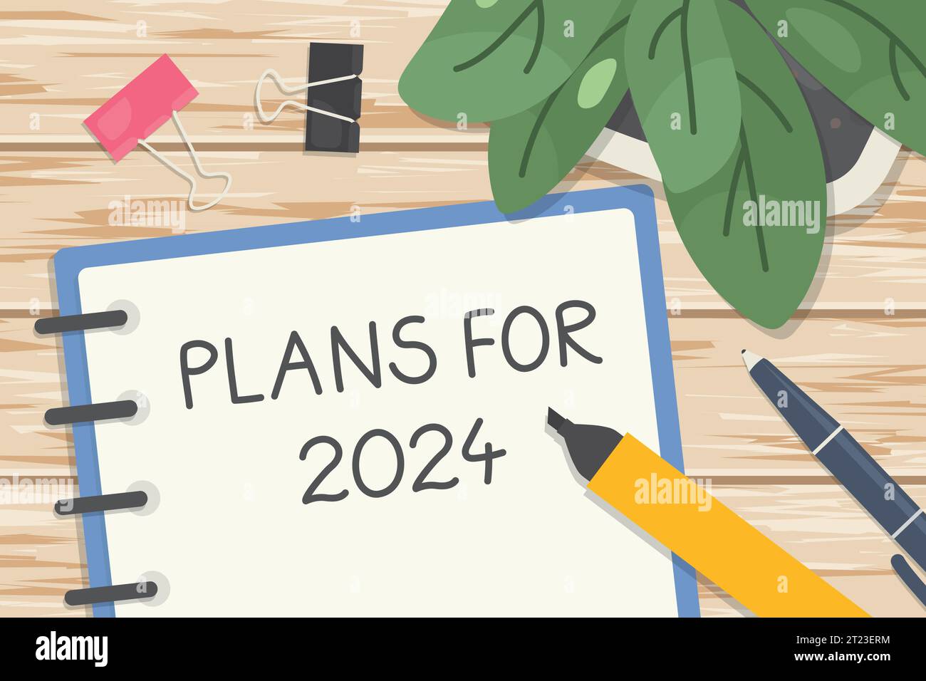 Action plan 2024 Stock Vector Images - Alamy