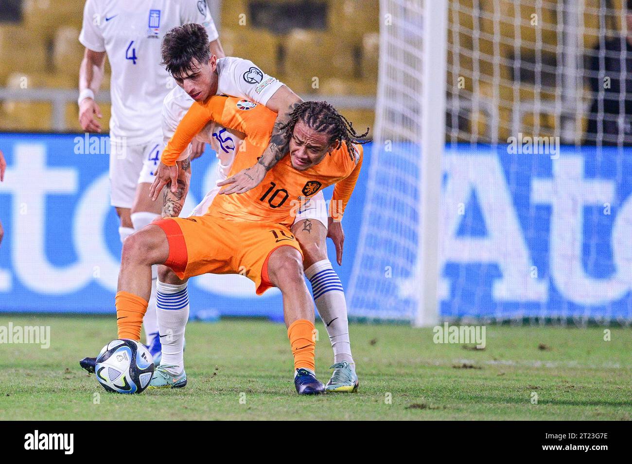 Athens, Greece. 16th Oct, 2023. ATHENS, GREECE - OCTOBER 16: Lazaros ...