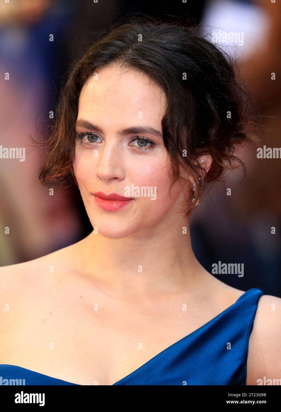 London, UK. 09th Apr, 2018. Jessica Brown Findlay attends 'The Guernsey ...