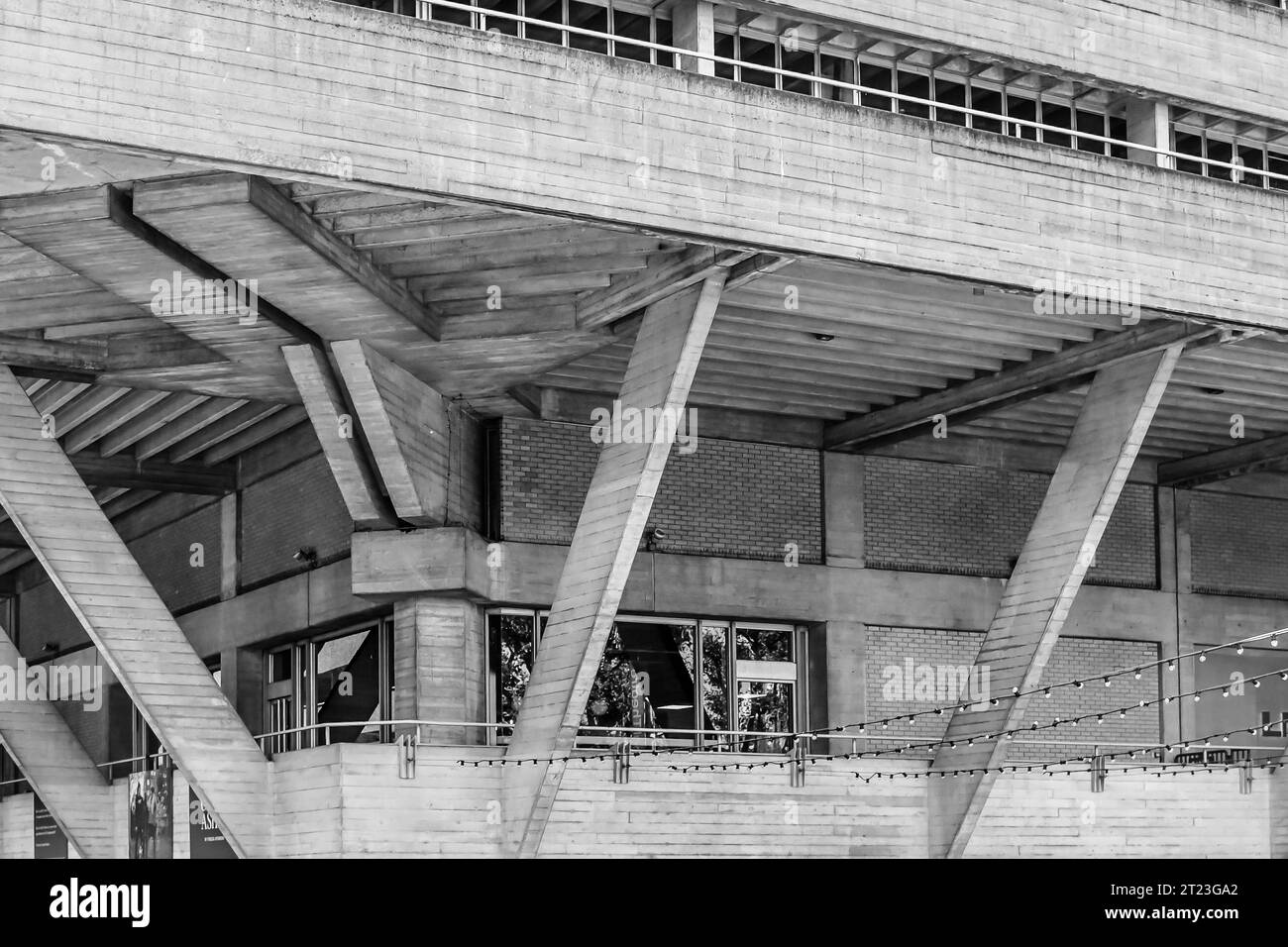The National Theatre designed by Sir Denys Lasdun is a masterpiece of ...