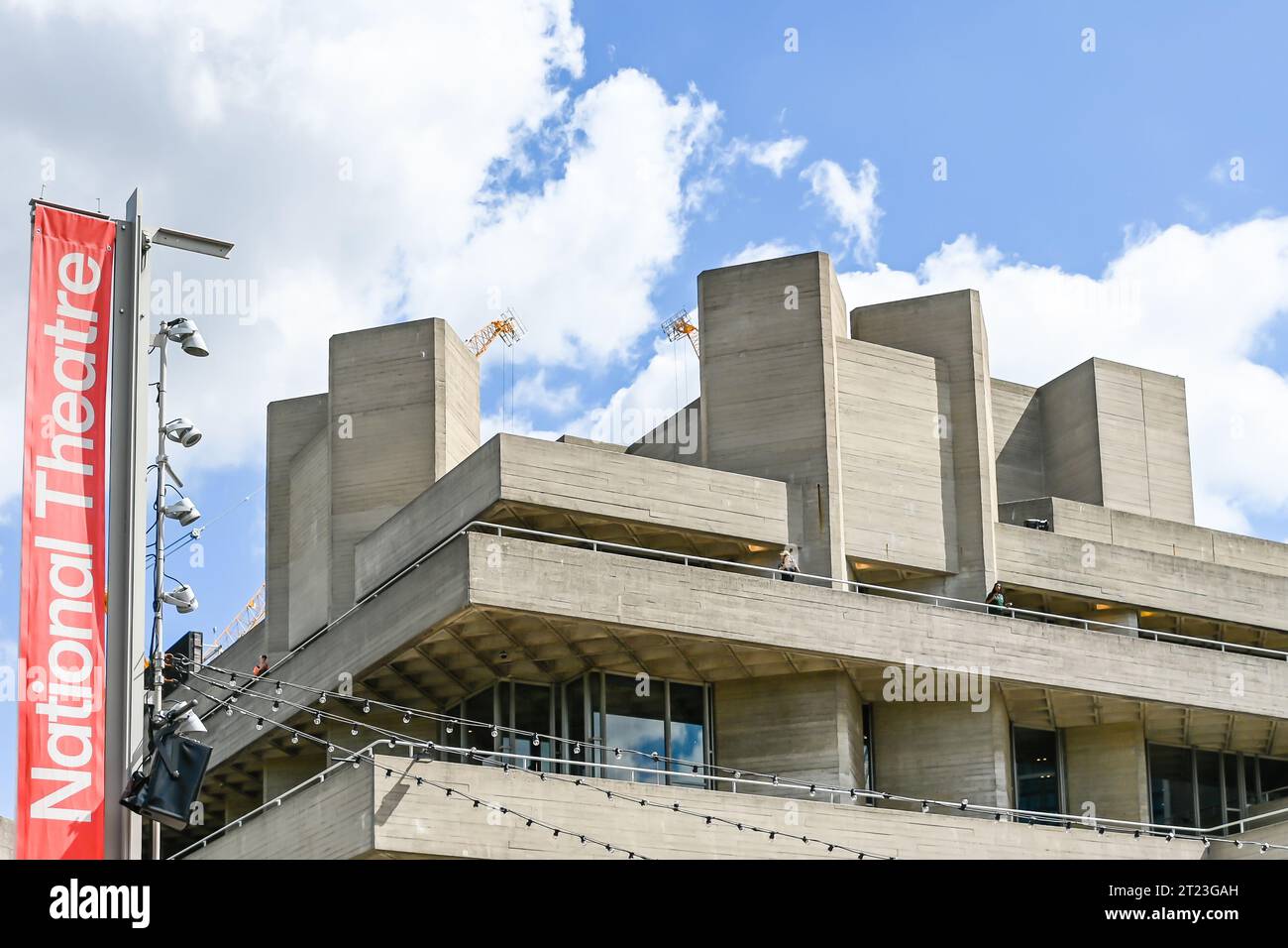 The National Theatre designed by Sir Denys Lasdun is a masterpiece of ...