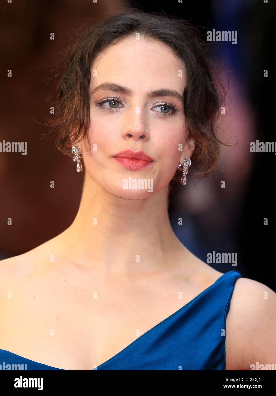 London, UK. 09th Apr, 2018. Jessica Brown Findlay attends 'The Guernsey ...