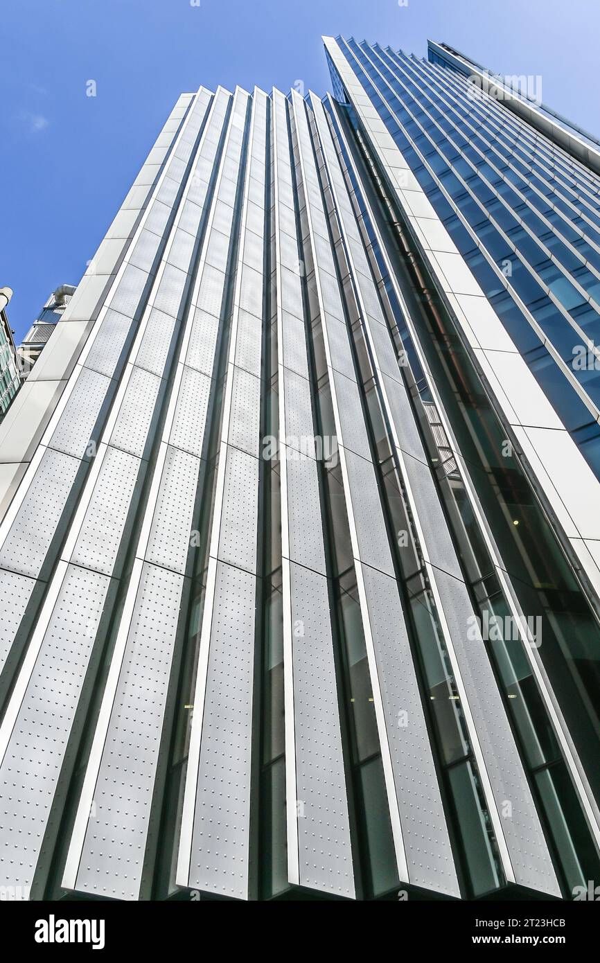Modern buildings in office district Stock Photo - Alamy