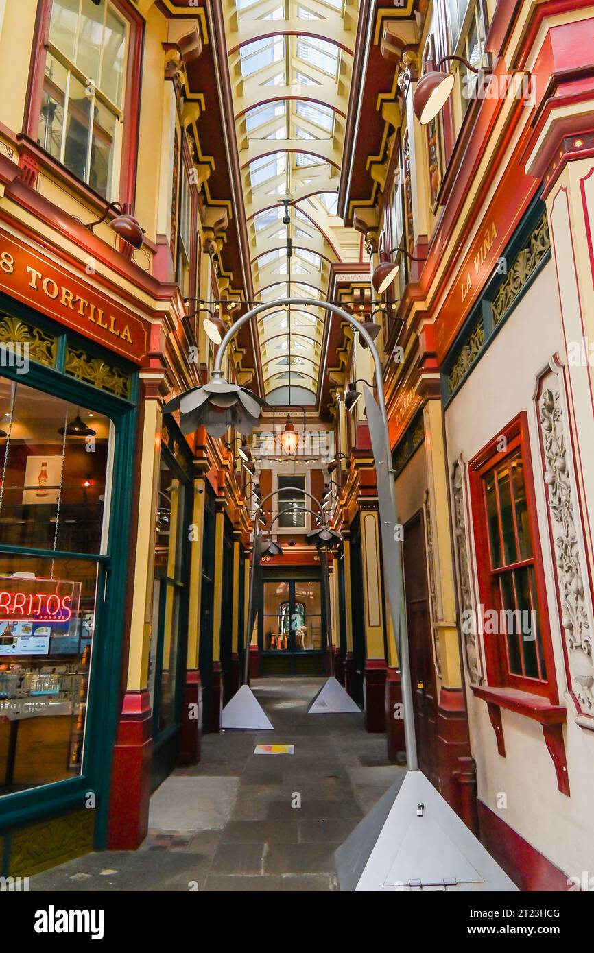 Inside London's amazing Leadenhall Market, London Stock Photo - Alamy