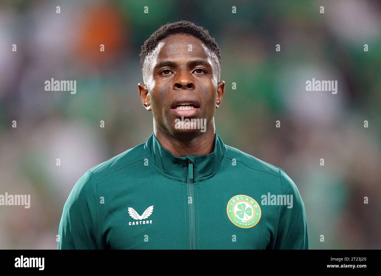 Republic of Ireland’s Chiedozie Ogbene during the UEFA Euro 2024 ...