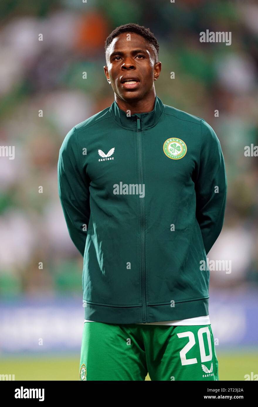 Republic of Ireland’s Chiedozie Ogbene during the UEFA Euro 2024 ...