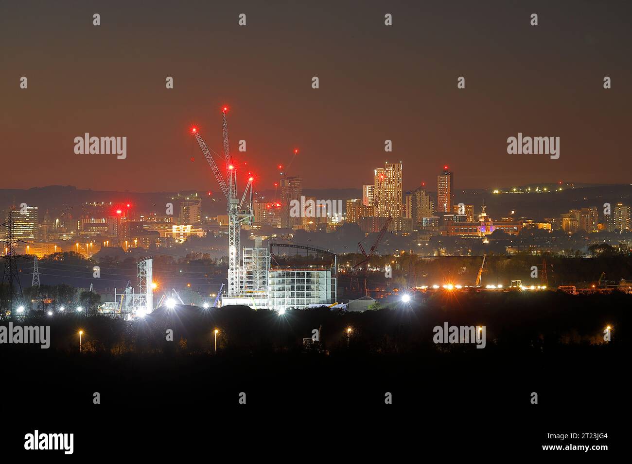 Enfinium energy from waste power plant under construction at Skelton ...